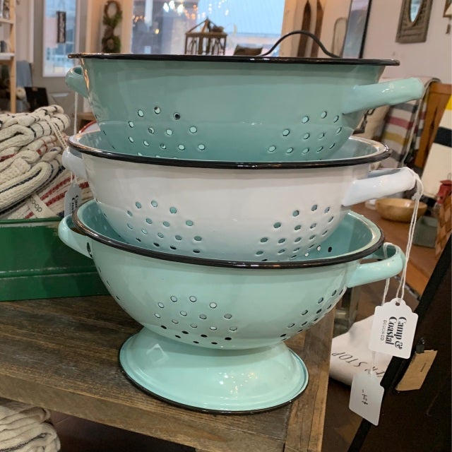 Enamelware Colander